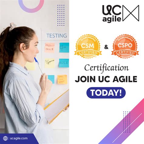 Uc Agile Certified Scrum Master Csm And Certified Scrum