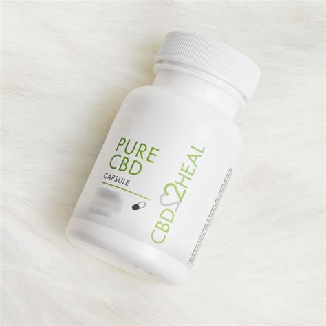 Cbd2heal Pure Cbd Gel Capsules 500mg 30 Caps Cbd2heal