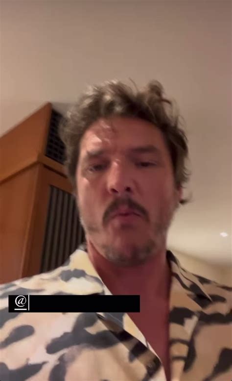 Pedro Pascal Daily On Twitter Thinking About This Video Of Pedro Pascal Https T Co