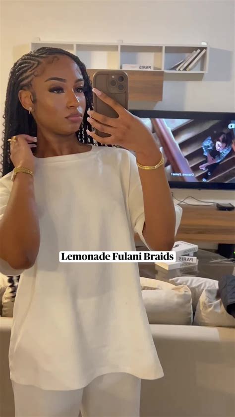 40 Lemonade Fulani Braids And Twists Hairstyles Trending Right Now Lemonade Braids Hairstyles