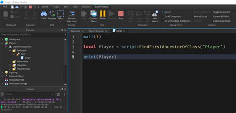 How Can I Find The Local Player Without A Local Script Scripting Support Developer Forum