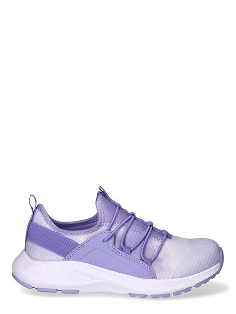 Athletic Works Girls Cage Knit Slip On Sneakers