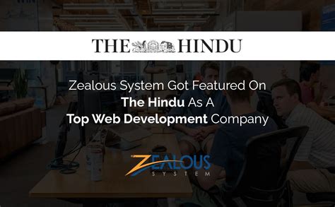 The Hindu Recognized Zealous System As Best Web Development Company