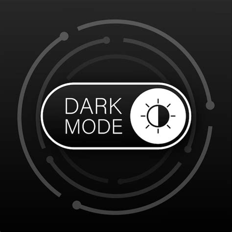 Premium Vector Vector On Off Switch Dark And Light Mode Switcher For