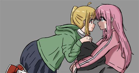 ぼっち・ざ・ろっく Hitori X Nijika ぼ虹 Cherryfreezeのイラスト Pixiv