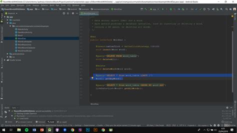 Android Fundamentals 101 Part B Deleting Data From A Room Database