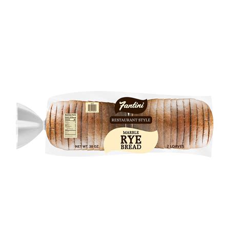 Fantini Bakery Marble Rye Bread 38 Oz 2 Pk