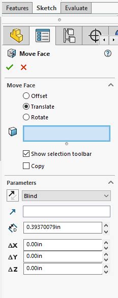 Move Face In Solidworks Ime Wiki
