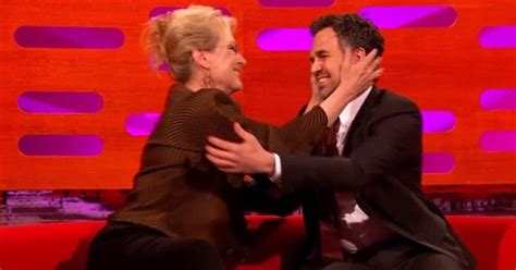 Meryl Streep Once Surprised Hulk Mark Ruffalo With A Kiss On His Lips