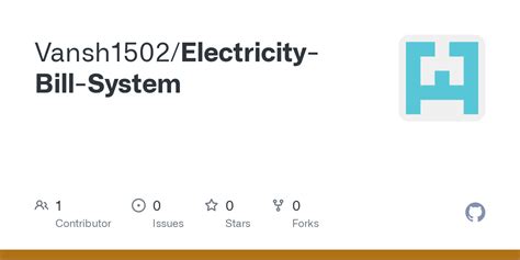 GitHub Vansh Electricity Bill System