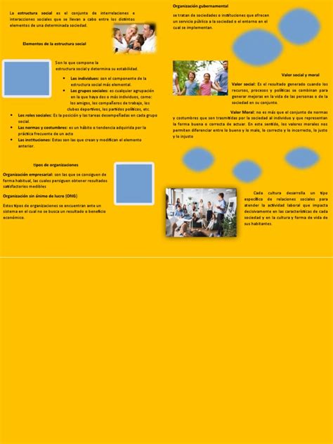 Elementos De La Estructura Social Pdf Sociedad Estructura Social