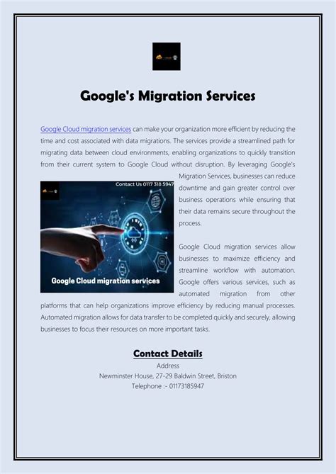 PPT Google Cloud Migration Services PowerPoint Presentation Free