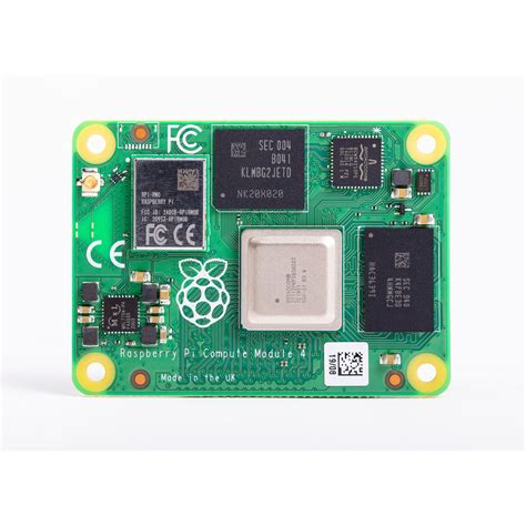 Cm4102016 Raspberry Pi Compute Module 4 2gb Ram 16gb Emmc Rapid