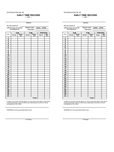 Dtr Cs Form No 48 Download Free Pdf Teaching Mathematics