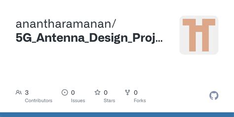 Github Anantharamanan5gantennadesignproject