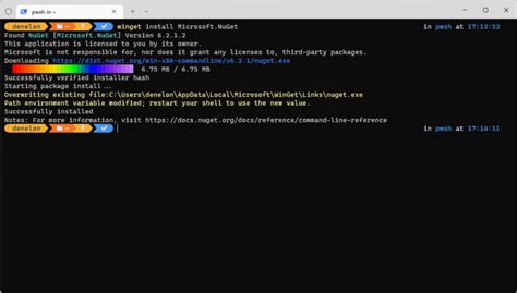 Windows Package Manager Windows Command Line