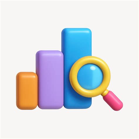 Colorful 3d Analytics Illustration Free Photo Illustration Rawpixel