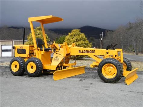 Blademore 707d Diesel Articulated Mini Grader Ebay