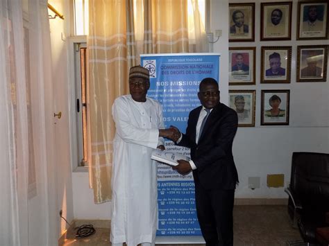Voyage détudes la CNDH du Tchad en visite auprès de son homologue du Togo CNDH TOGO