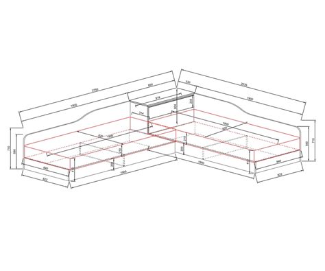 Евтини ъглови легла 82 190 ИРИМ Сити 2001 Лате Мока Мебели Венус
