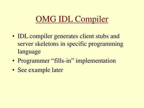 ppt corba outline powerpoint presentation free download id 5134450
