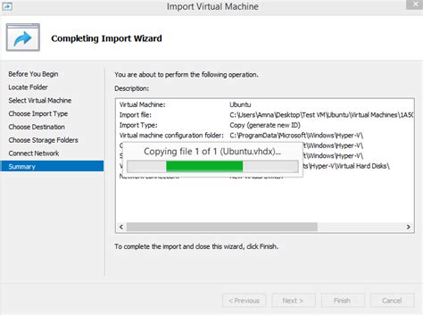 How To Import And Export Virtual Machines In Windows Hyper V Server