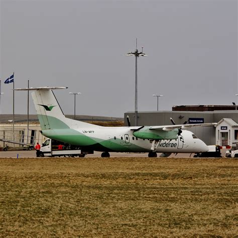 Aviationtag Wideroe Dash 8 White Ln Wfp