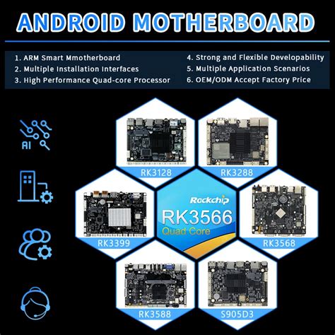 Rockchip Rk Linux Android Embedded Motherboard Edp Lvds Vga K For