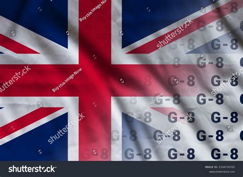 England Flag G8 Symbol Organization Gbr Stock Illustration 2194750705 Shutterstock