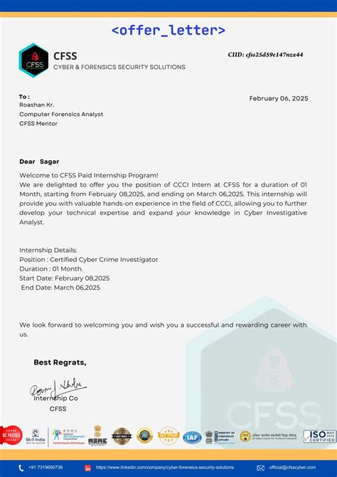 Cybersecurity Internship Cfss Cybercrimeinvestigation… Sagar Singla 11 Comments