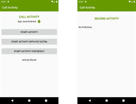 Github Fefong Android Callactivity Exemplo Android Java Start