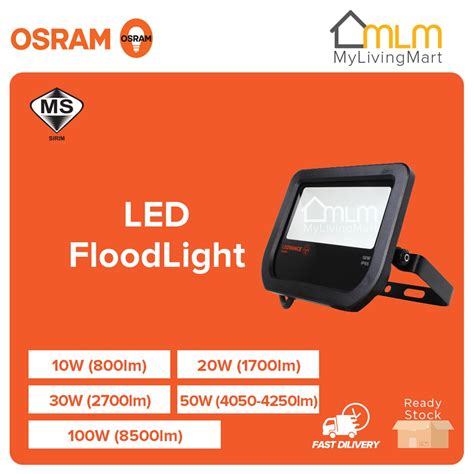 OSRAM 100W LED VALUE FLOODLIGHT Shopee Malaysia