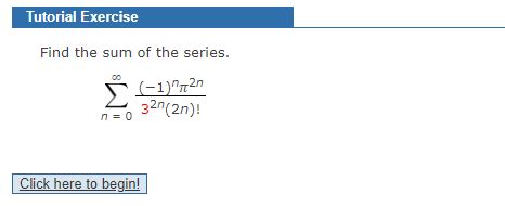 Solved Tutorial ExerciseFind The Sum Of The Chegg