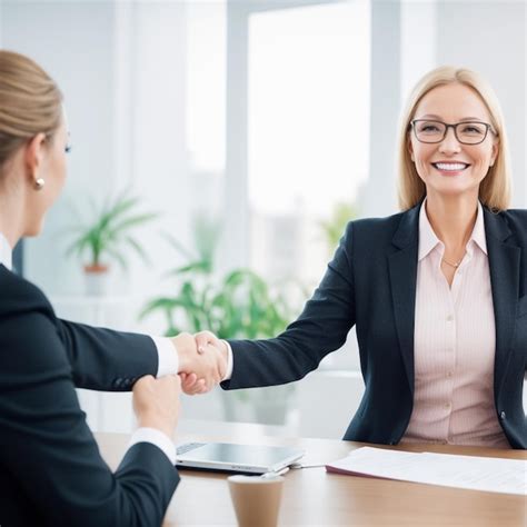 Premium Photo Business Woman Meeting