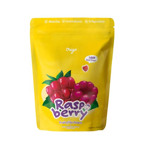 Raspberry Origo Foods Freeze Dry Fruits Vancouver Bc