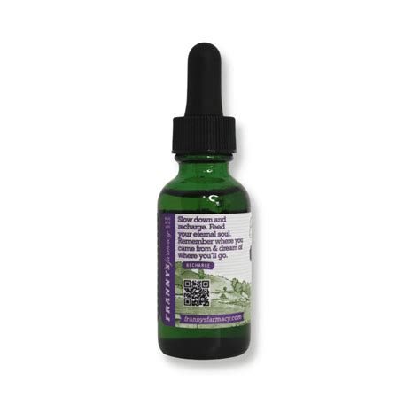 Frannys Farmacy Recharge Cbgcbd Hemp Oil Tincture
