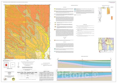 Map Preliminary Geologic Map Of The King Draw Quadrangle Santa Fe C