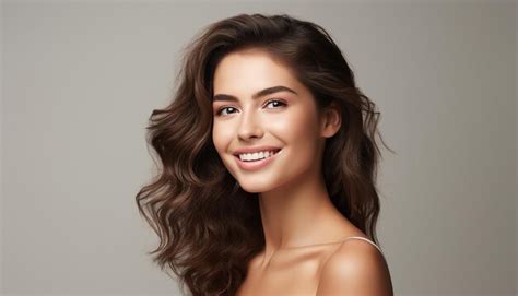 Premium Photo Beautiful Woman After Spa Procedures Enjoying Herself