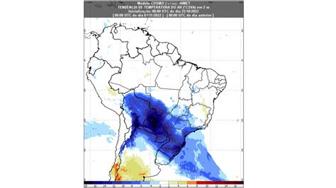 Intensa Massa De Ar Polar Vai Derrubar As Temperaturas Do Sul Ao