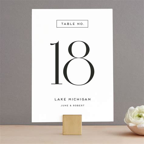 Aligning Table Numbers By Genna Blackburn Minted
