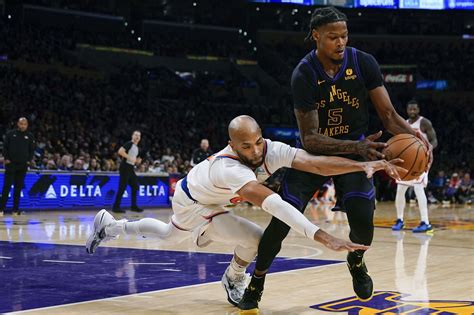 La Lakers Injury Report Dec 30 Latest On Cam Reddish Gabe Vincent