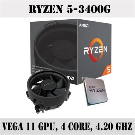 Amd Ryzen 3200g 4 Core Unlocked Desktop Processor With