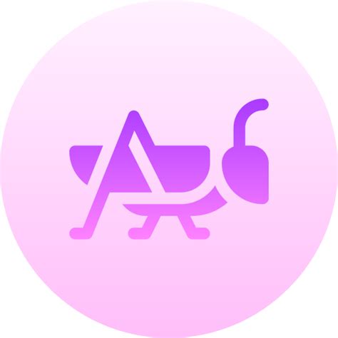 Grasshopper Basic Gradient Circular Icon