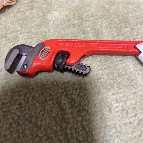 Ridgid日本エマソン 強力型エンドパイプレンチ E 6 メルカリ