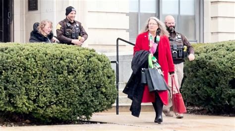Judge Frances Gull Leaves The Courthouse After Delphi Murders