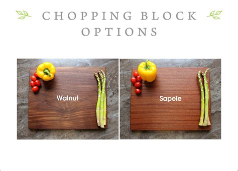 Personalized Chopping Block Engraved Butcher Block Custom Chopping