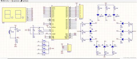 基于51单片机的交通信号灯51单片机交通信号灯 Csdn博客