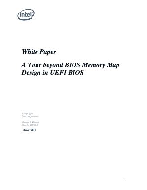 Fillable Online A Tour Beyond Bios Memory Map Fax Email Print Pdffiller
