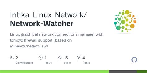 Github Intika Linux Networknetwork Watcher Linux Graphical Network