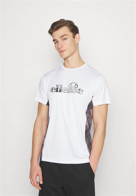 Ellesse Marbello Tee T Shirt Print Whiteweiß Zalandoch